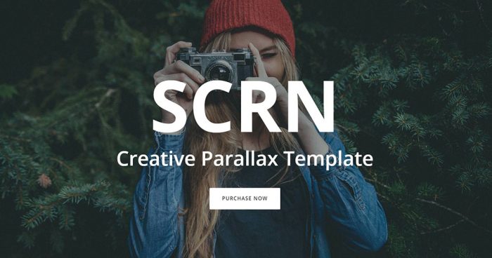 The best parallax scrolling website templates you can use