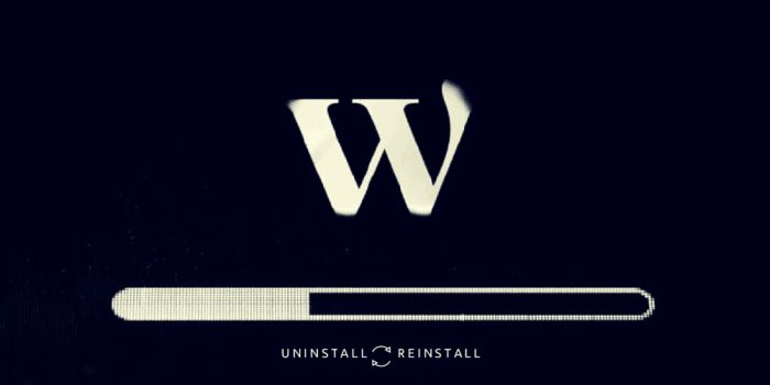 How to Uninstall WordPress And Reinstall It Safely