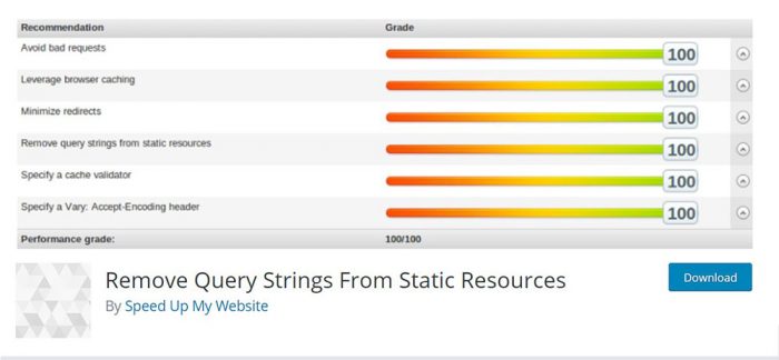 How to Remove Query Strings from Static Resources and Speed up Your Site