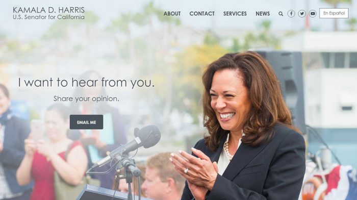 Political Campaign Website Design Examples