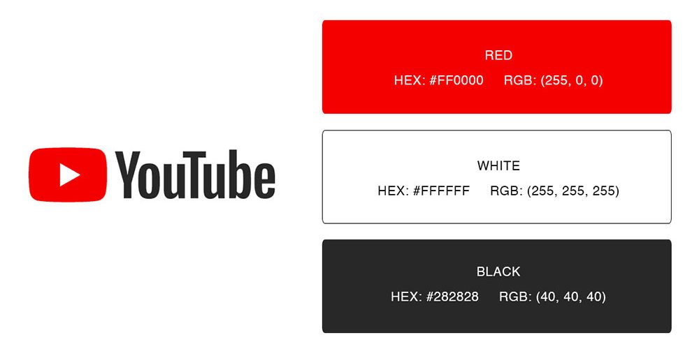 The predominant social media colors you see online