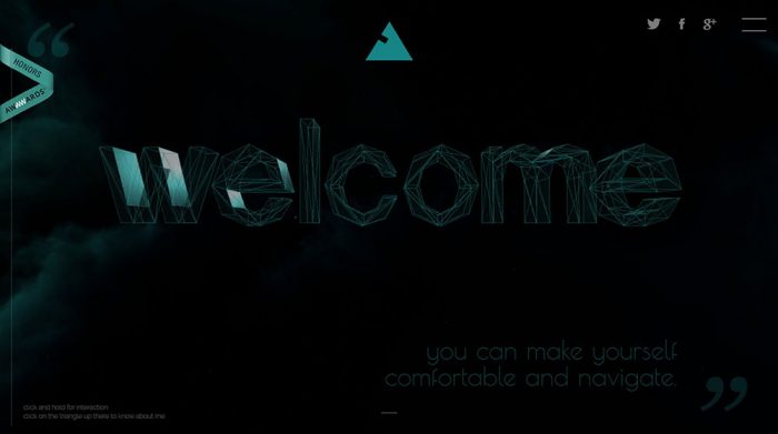 The coolest black website design examples