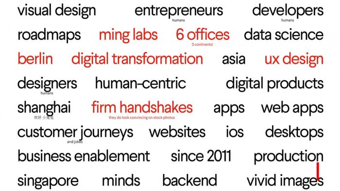 Modern red websites with awesome color schemes