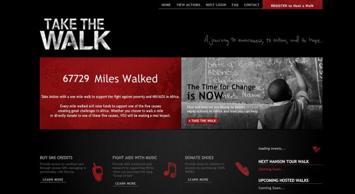 Modern red websites with awesome color schemes