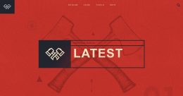 Modern red websites with awesome color schemes