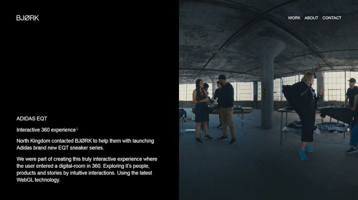 The coolest black website design examples