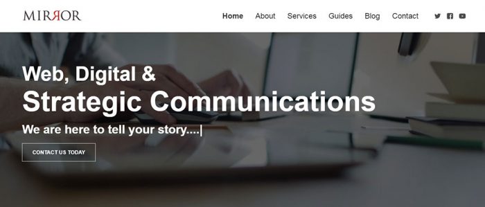 Modern red websites with awesome color schemes