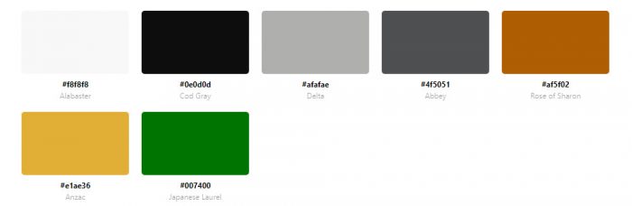 Great Looking Websites With A Calm Color Palette