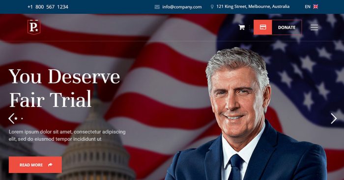 The Best Political WordPress Themes to Choose From