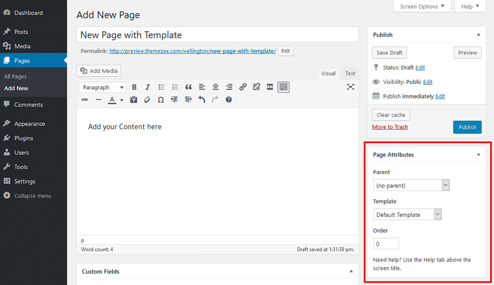 How To Reorder Pages In WordPress Easily