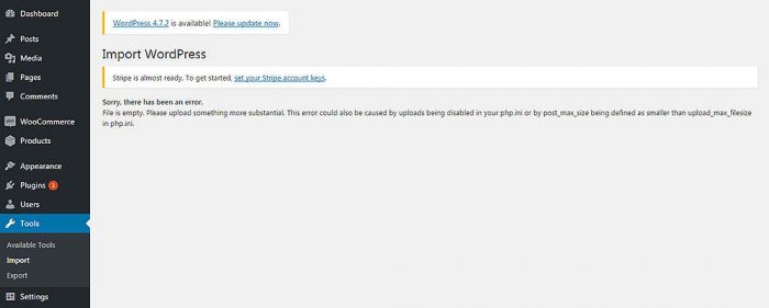 WordPress Failed to Import Media: What to Do Now?