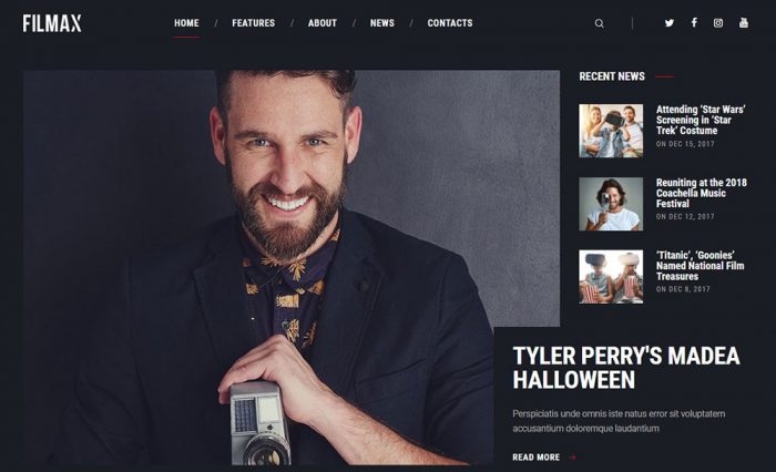 The Top Entertainment WordPress Themes to Check Out