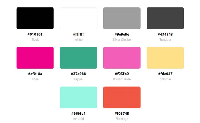 Cool Websites with a Pink Color Palette (51 Examples)