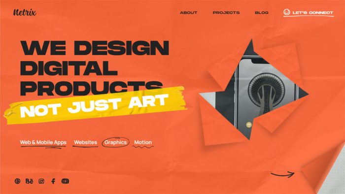 Awesome Websites with an Orange Color Palette (48 Examples)