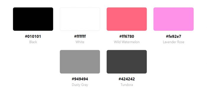 Cool Websites with a Pink Color Palette (51 Examples)