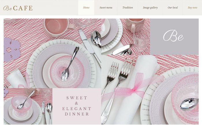 Great Cafe Websites With Modern Website Design