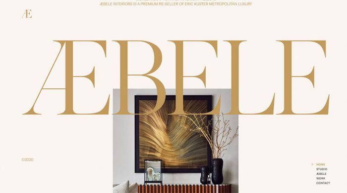 Modern Interior Design Website Design Examples