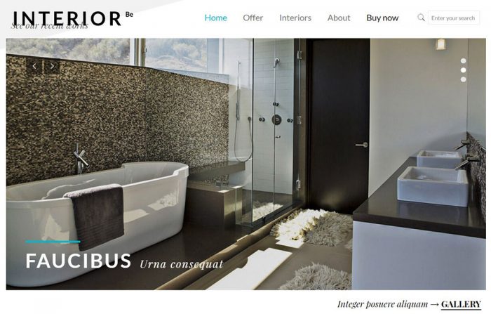 Modern Interior Design Website Design Examples