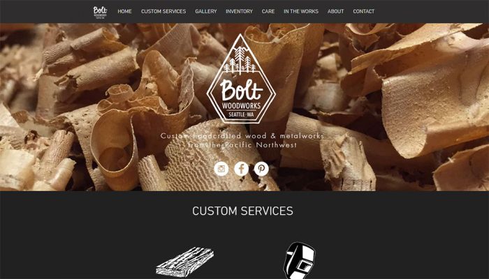 The Best Woodworking Website Design Examples