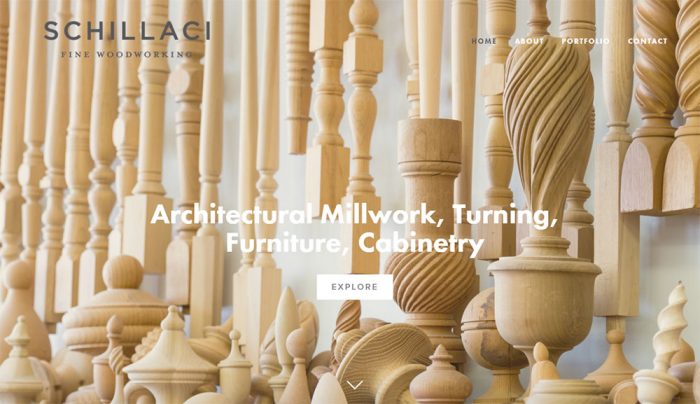 The Best Woodworking Website Design Examples