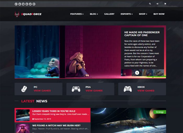The Best Gaming WordPress Themes to Pick One From