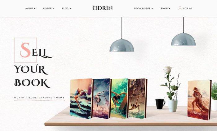 Great WordPress Themes for Book Authors to Use