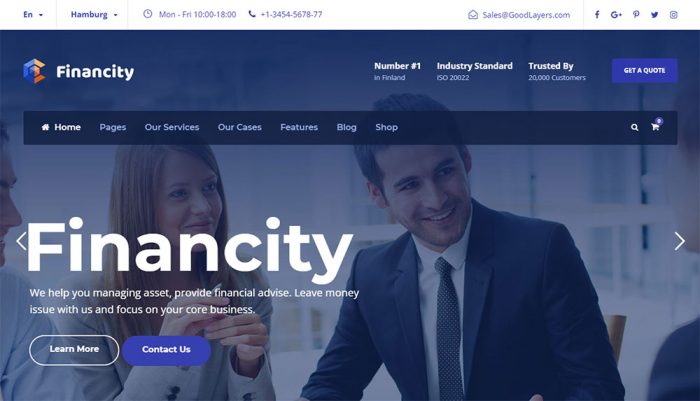 Top Finance WordPress Themes to Use for Your Company