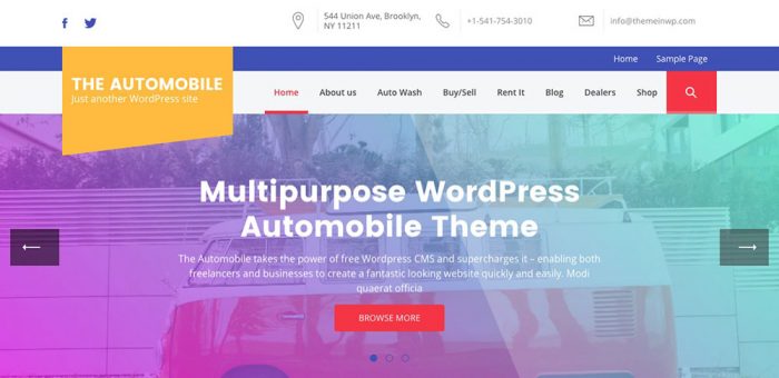 Awesome Automotive WordPress Themes
