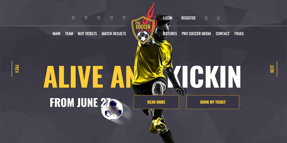 The Best Sports WordPress Theme Examples You Could Use for Your Website