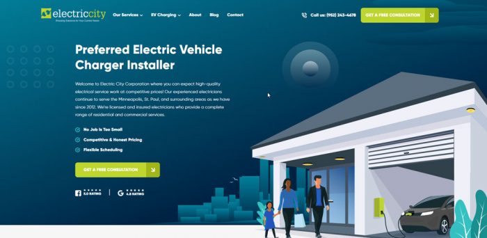 The Best Designed Electrician Websites for Inspiration