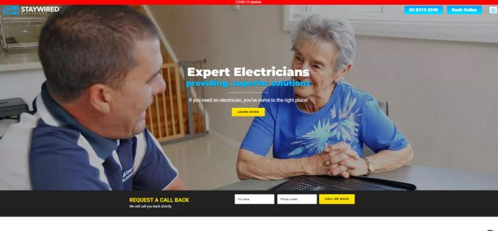 The Best Designed Electrician Websites for Inspiration
