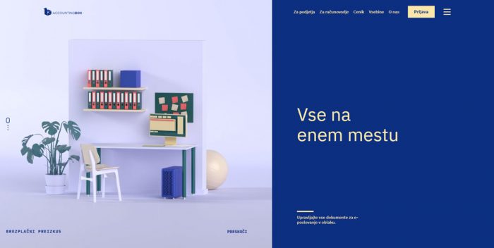 Clean Accountant Website Design Examples