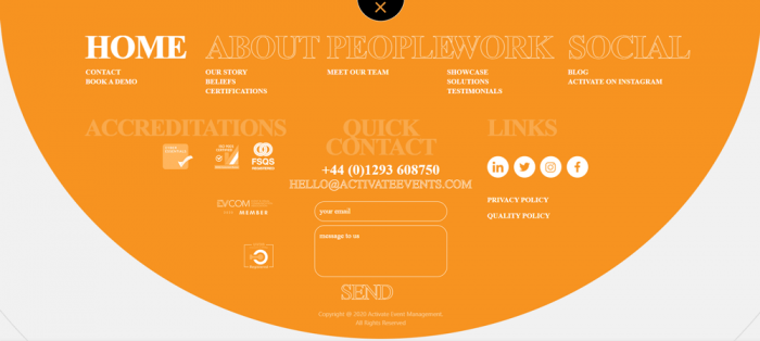 Stunning Event Planner Website Design Examples to Inspire