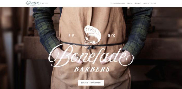 Exquisite Barbershop Website Design Examples You Can Find Online