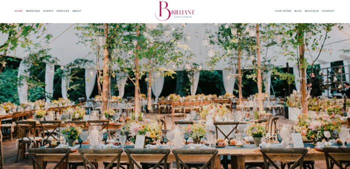 Stunning Event Planner Website Design Examples to Inspire