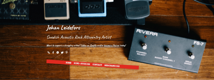 Websites for Singers to Take as an Example When Designing