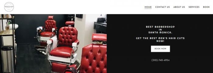 Exquisite Barbershop Website Design Examples You Can Find Online