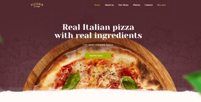 Modern Pizza Website Design Examples You Need to See
