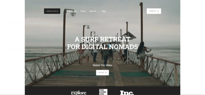 Surfing Website Design Examples That Make Waves