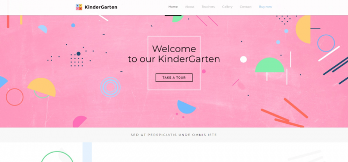 Kindergarten Website Design Examples That Look Good
