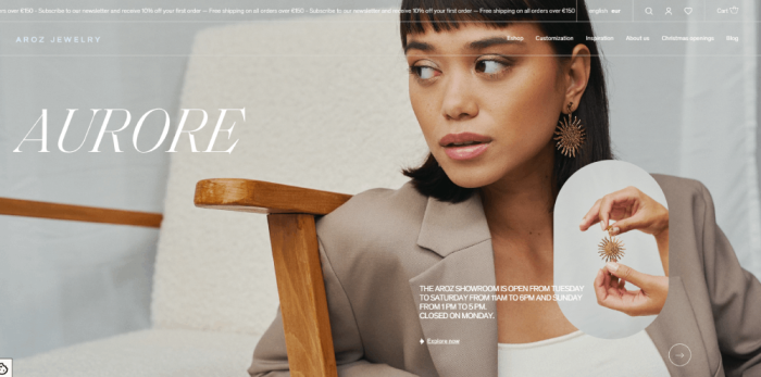 Jewelry Website Design Examples That Will Inspire