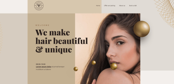 The Best Hair Salon Website Design Examples for You to See