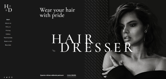 The Best Hair Salon Website Design Examples for You to See