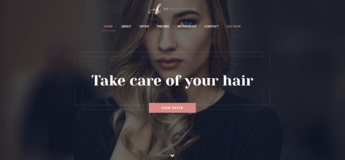 The Best Hair Salon Website Design Examples for You to See