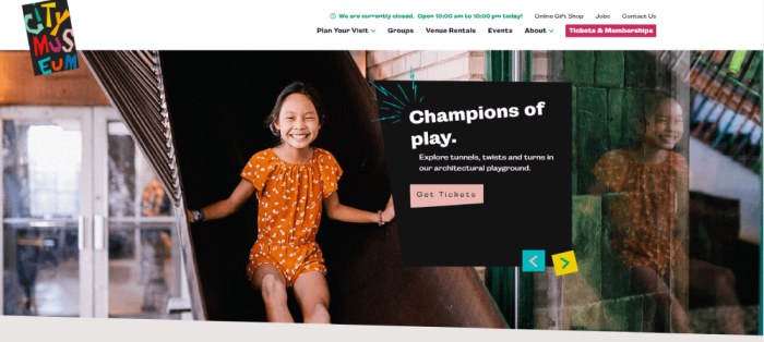 The Best Museum Website Design You Can See Today