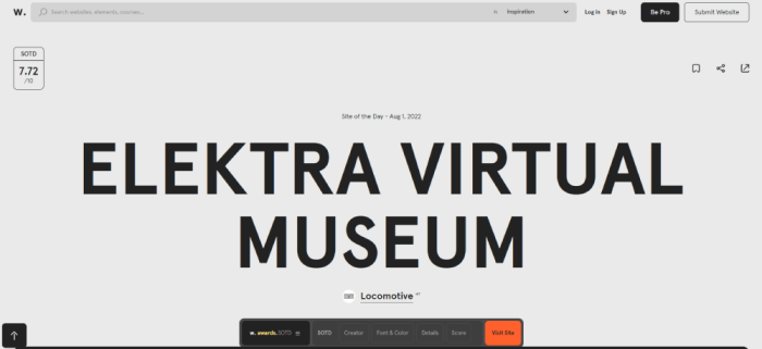 The Best Museum Website Design You Can See Today