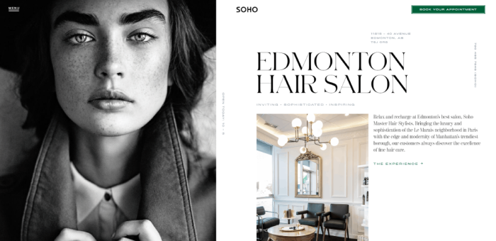 The Best Hair Salon Website Design Examples for You to See