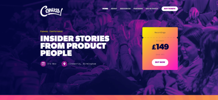 Conference Website Design Examples That Impress