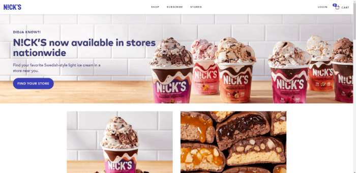 Cool Ice Cream Website Design Examples to Inspire You