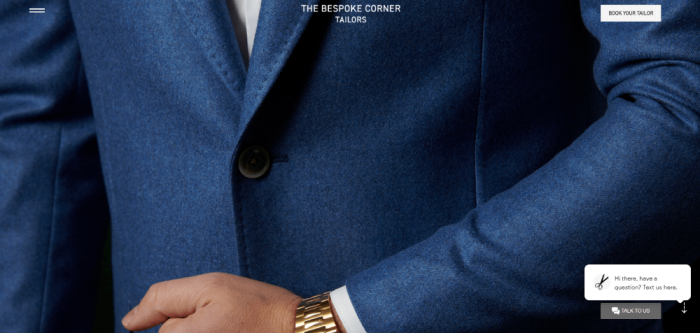 Stylish Tailor Website Design Examples to Inspire